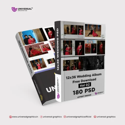 12x36 Wedding Album PSD Designs Universal Graphics