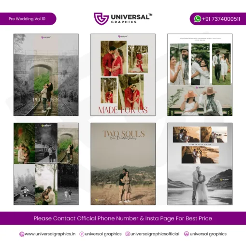 20 Powerful Pre Wedding Instagram Post Design PSD | Universal Graphics